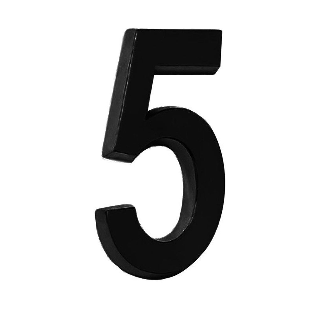 Número Para Casa 05 Preto - Portas de Madeira (Entrada, Sala, Banheiro ...